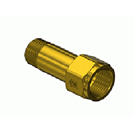 Outlet Adaptor - CGA 500, Medical Gas Mixtures, Brass