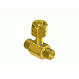 CGA 350, Brass CGA Manifold Coupler Tee
