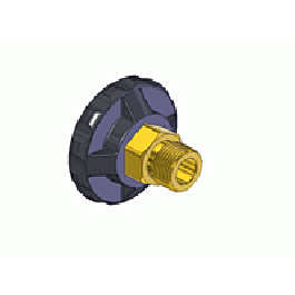 CGA-580 Handtight Nut for Argon, Helium, Nitrogen