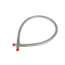 Stainless Steel Cryogenic Transfer Hose, CGA 295 for Nitrogen, 5 ft. OAL